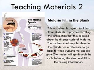 10th Grade Biology Lesson on Malaria | PPTX
