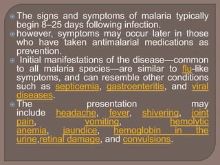 Malaria | PPTX