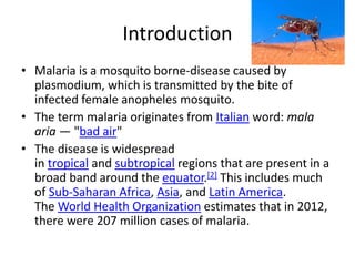 Malaria ppt. | PPTX