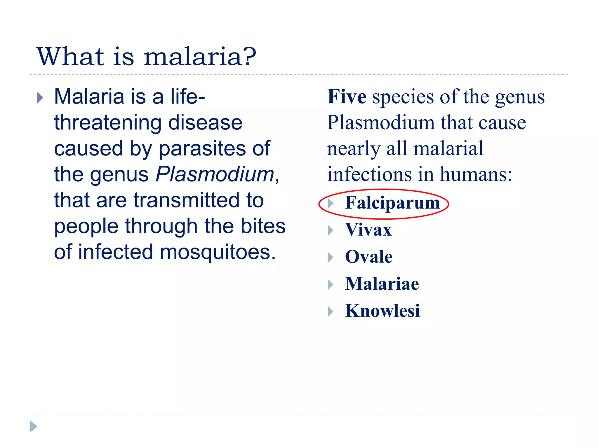 Malaria | PPTX