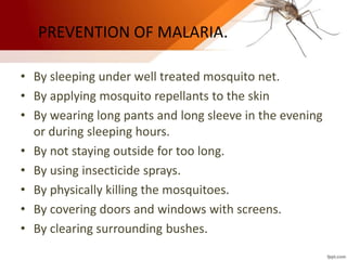 Malaria. | PPTX