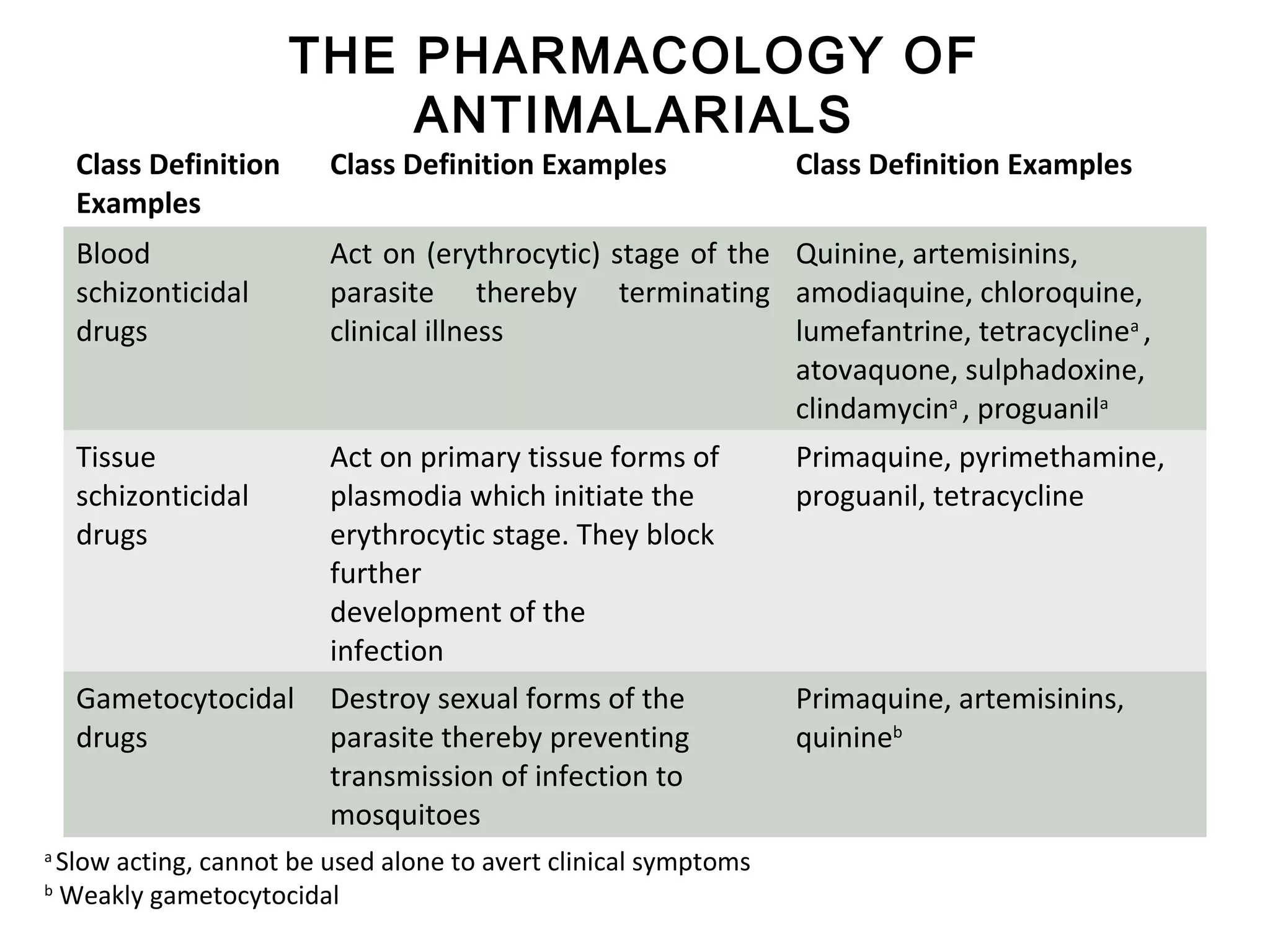 Pharmacotherapy of Malaria | PPT