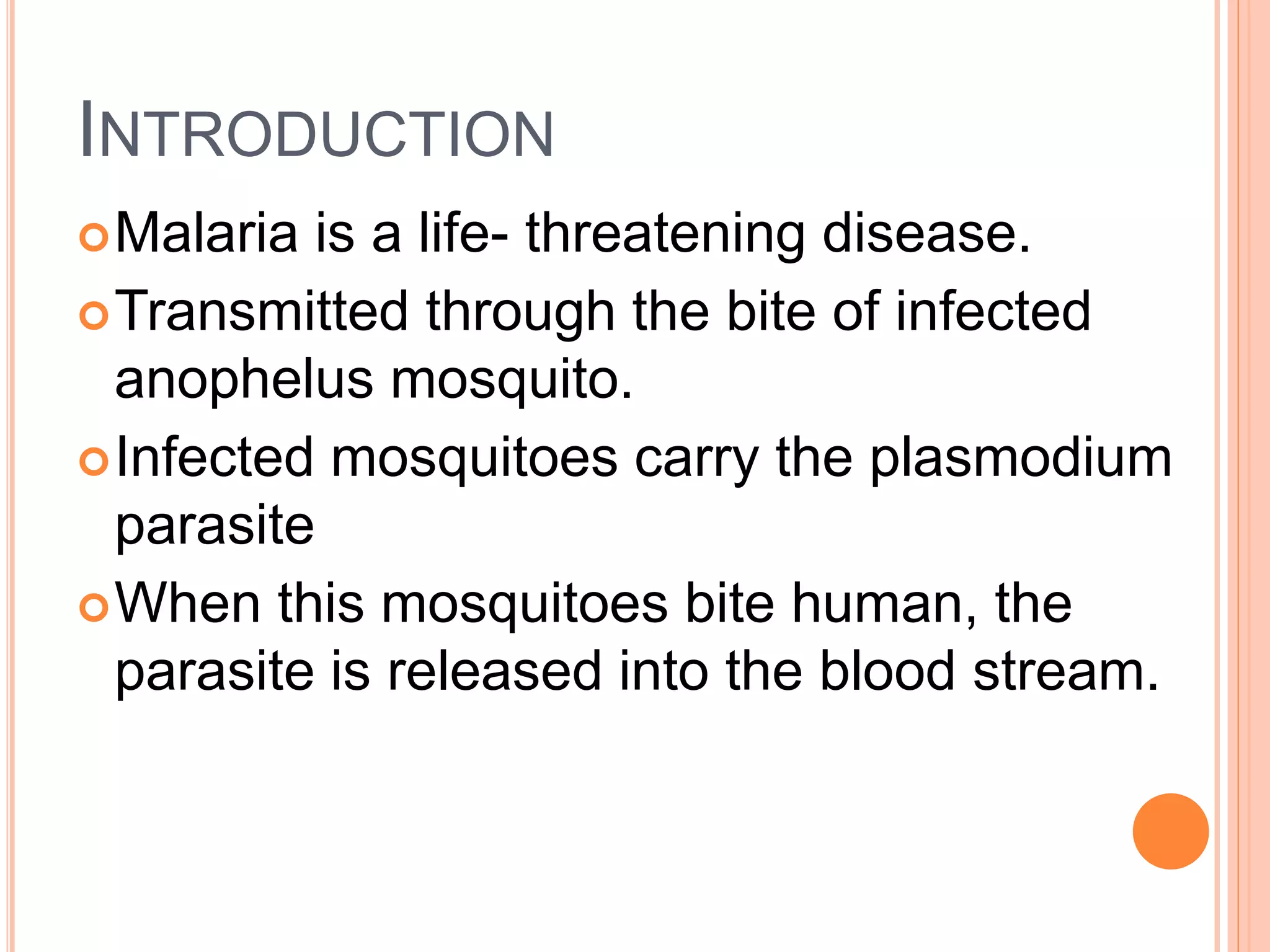 Malaria | PPTX