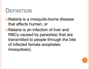 Malaria | PPTX