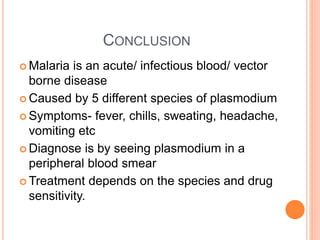 Malaria | PPT