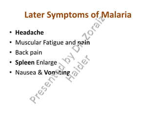 Malaria fever and its treatment | PDF
