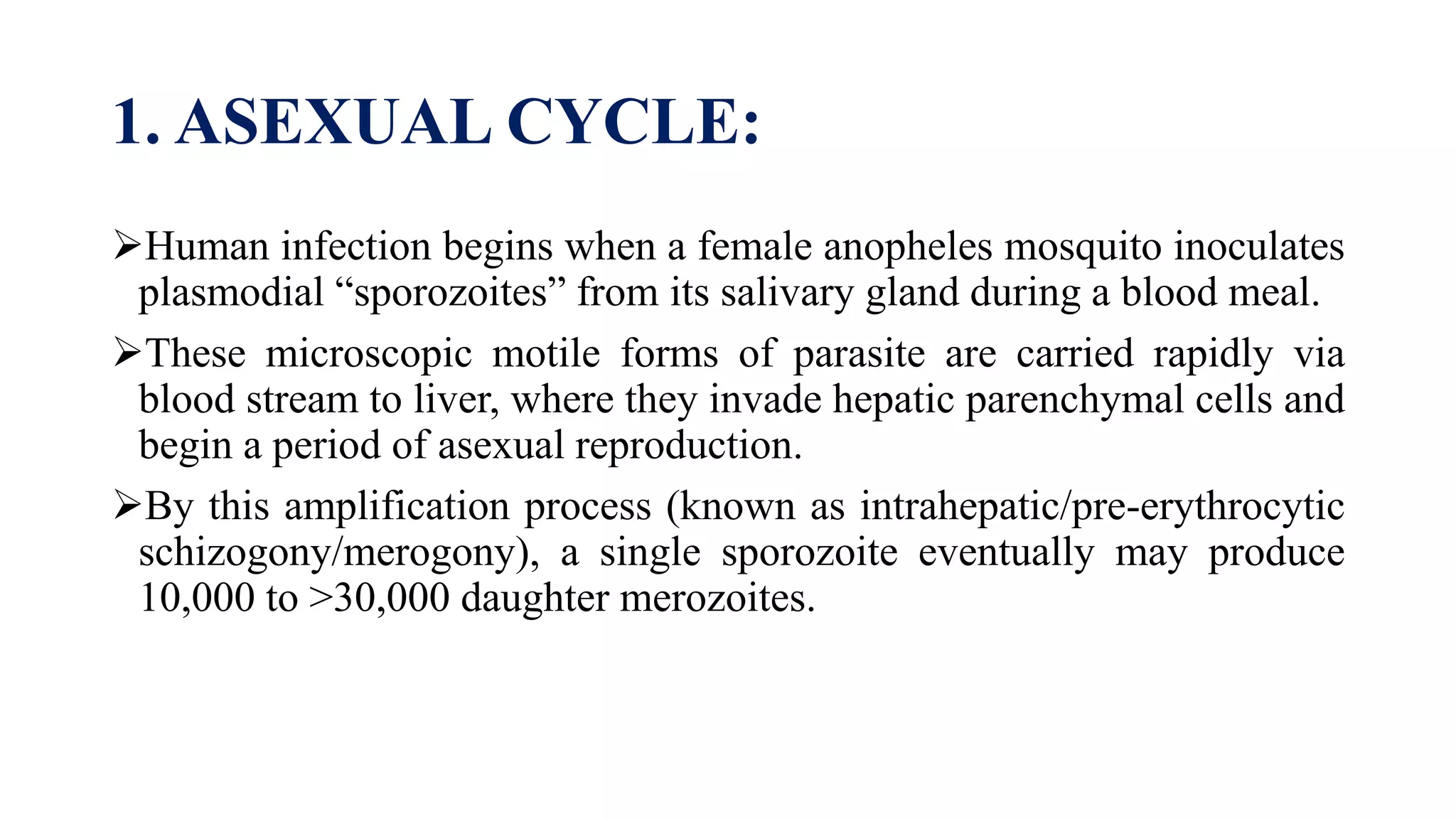 Pathophysiology and management of Malaria | PPTX