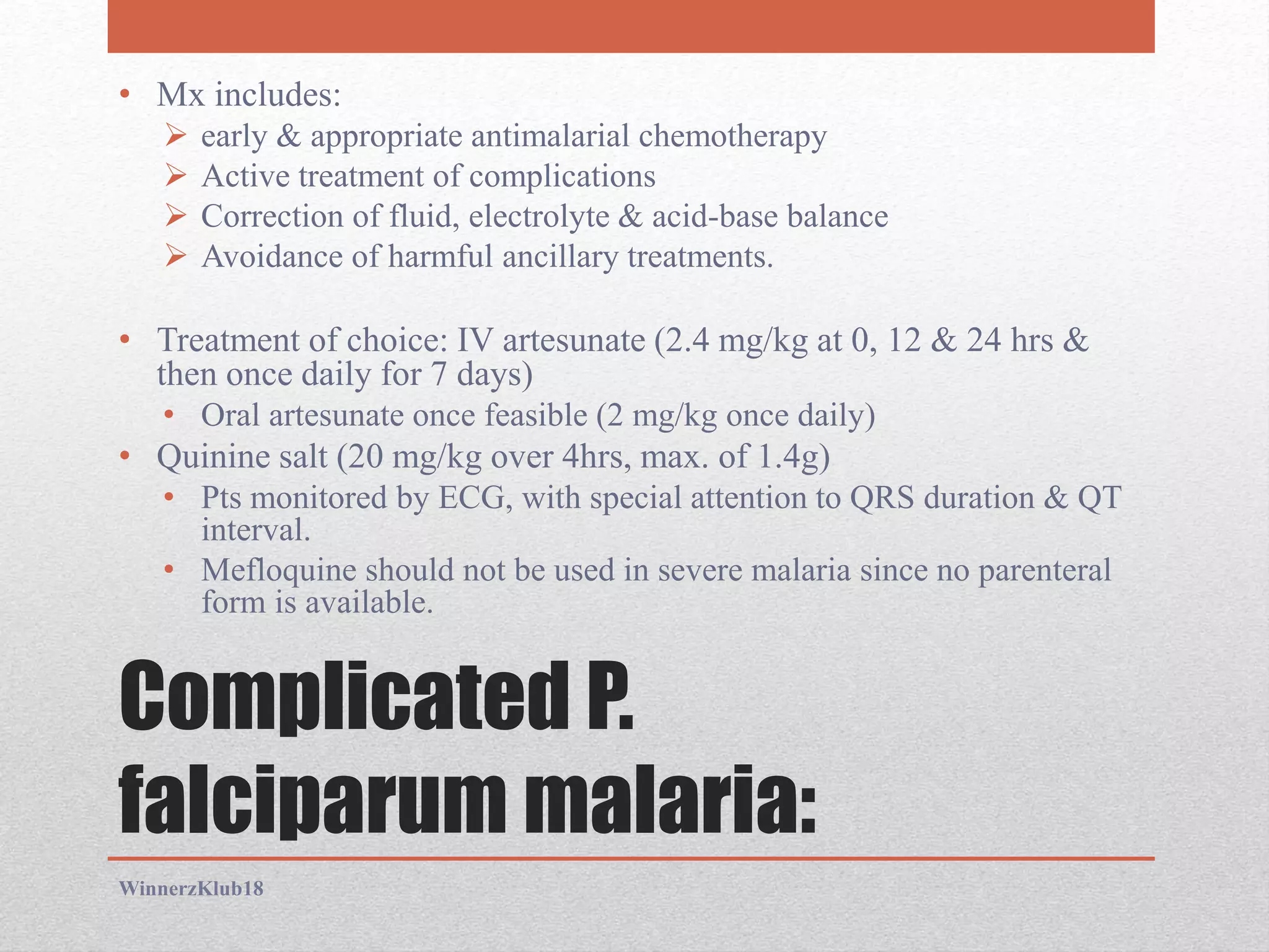 Malaria | PPTX