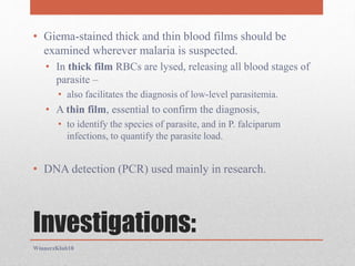 Malaria | PPTX
