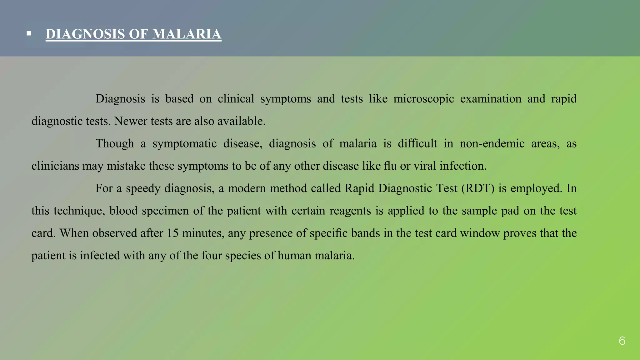 Malaria | PPTX