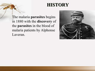 Malaria | PPTX | Infectious Diseases | Diseases and Conditions
