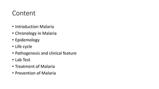 Malaria | PPTX