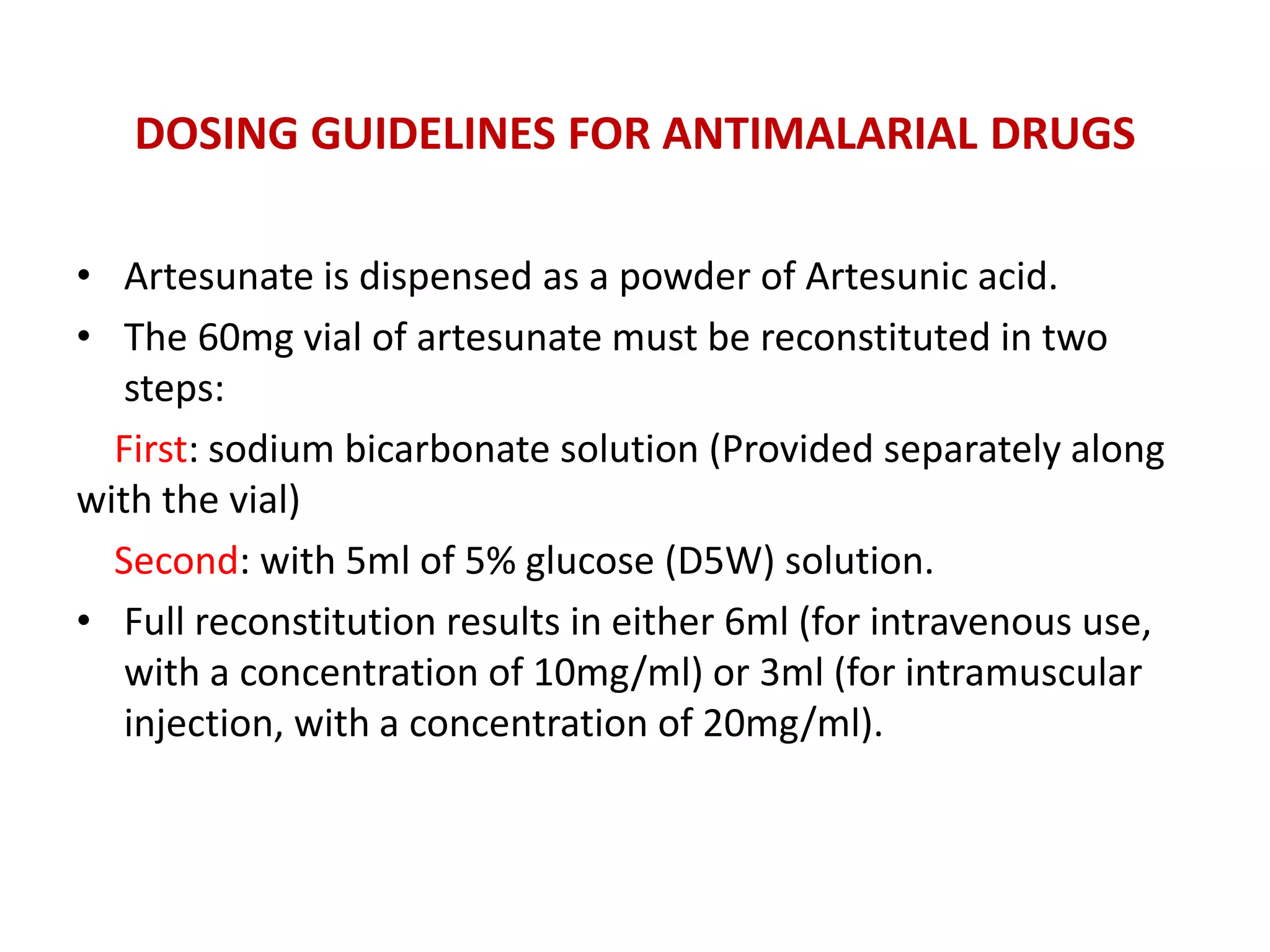 MALARIA.pptx | Infectious Diseases | Diseases and Conditions