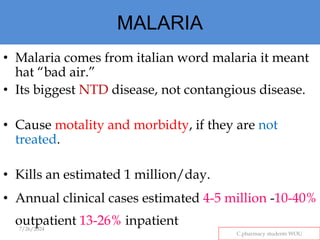 PHATOLOGY MALARIA................. .pptx