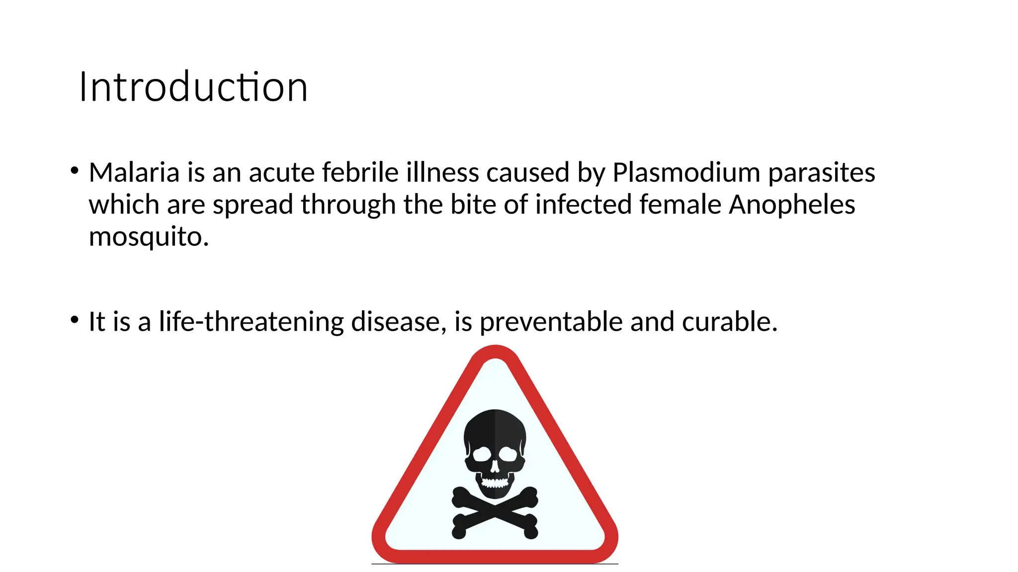 Malaria( introduction, treatment an complications of malaria) | PPTX