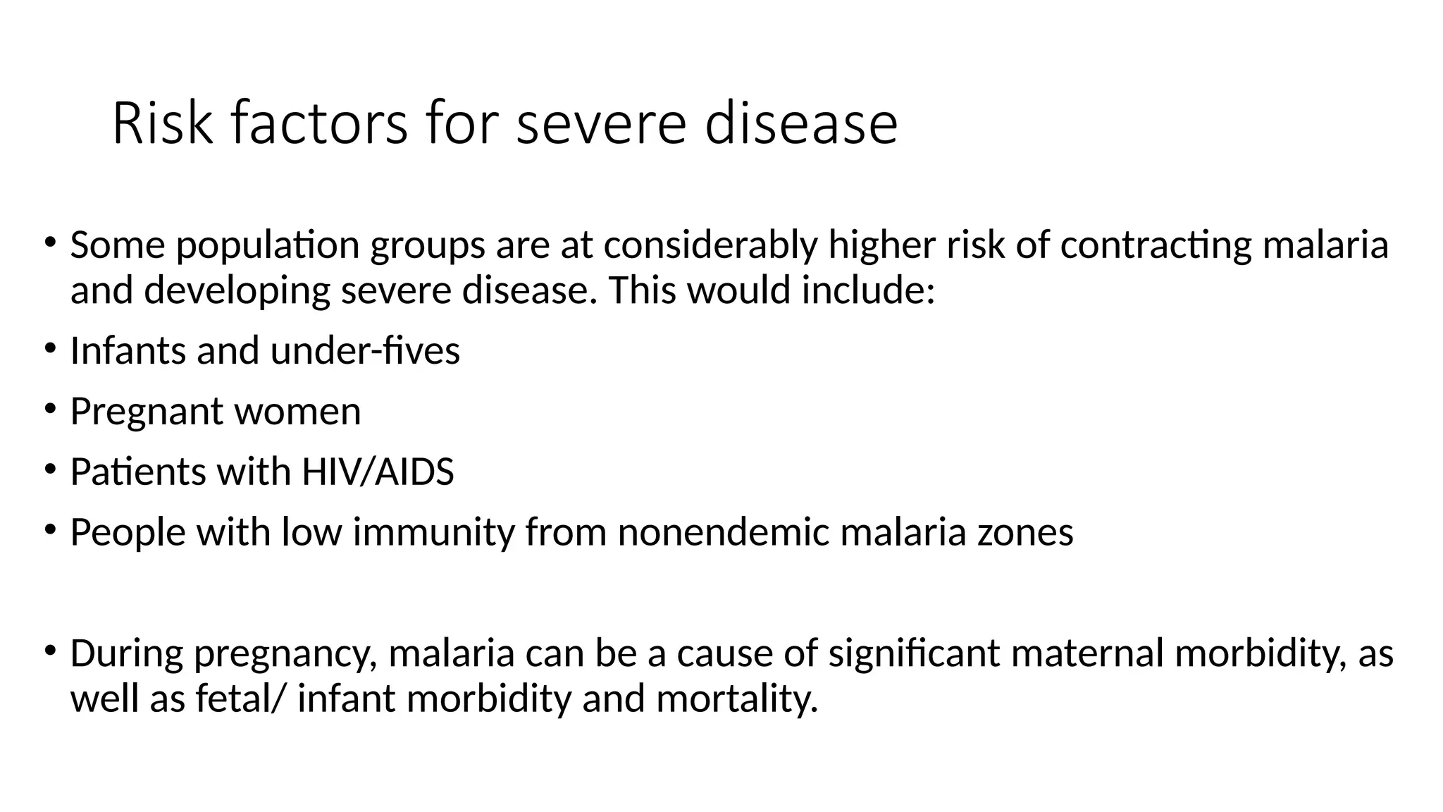 Malaria( introduction, treatment an complications of malaria) | PPTX