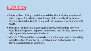 Malaria notes pptx for the nursing students | PPTX