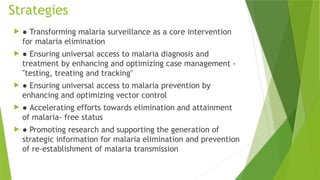 MALARIA - educational ppt for students.. | PPTX