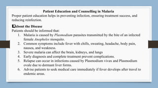 Comprehensive Overview of Malaria: Pathogenesis, Diagnosis, and ...