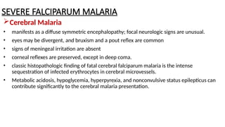 MALARIA (Recent updates-Harrison) - Dr. Sunil Bhawariya | PPTX