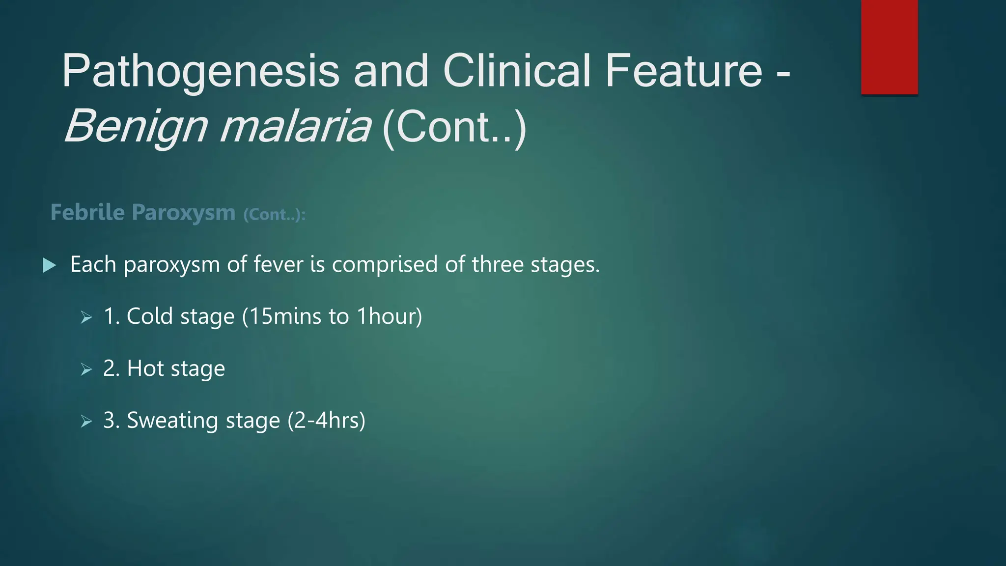 MALARIA- PowerPoint presentation pptx part 1 | PPTX