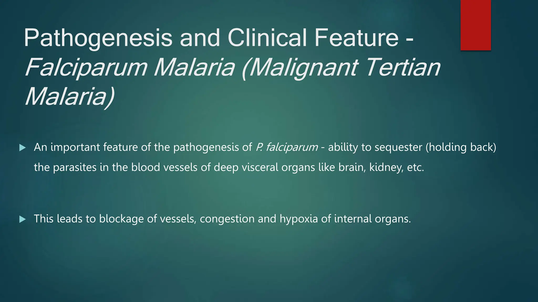 MALARIA- PowerPoint presentation pptx part 1 | PPTX