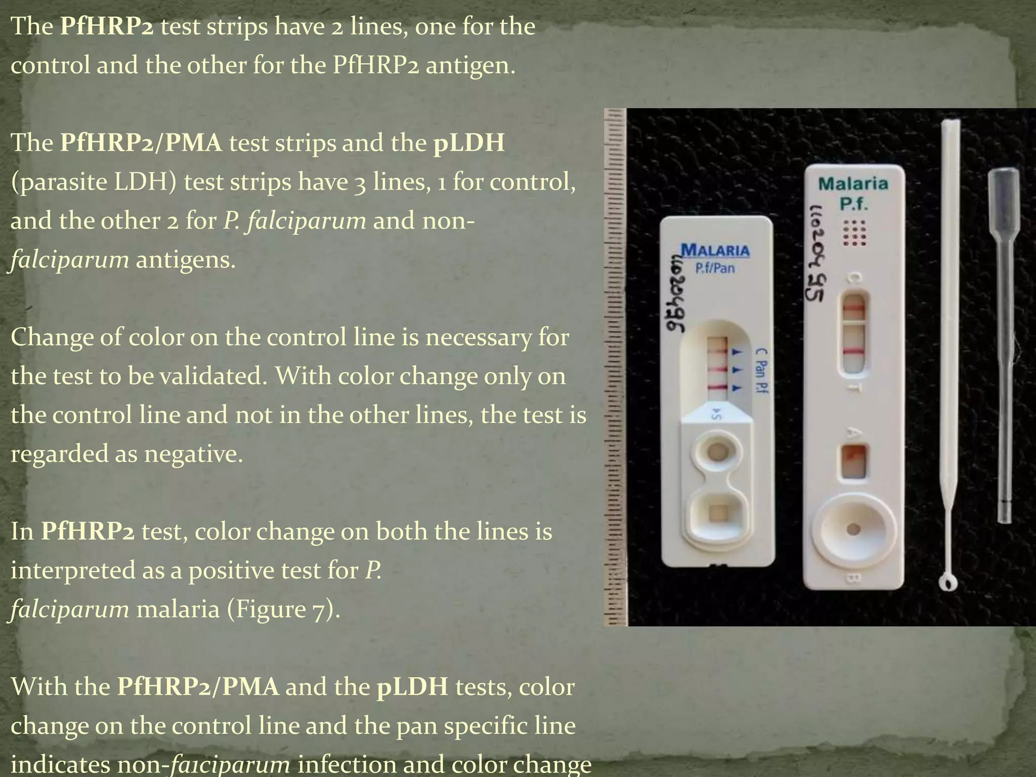 Malaria laboratory diagnosis | PPTX