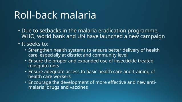 Malaria, pathogenicity, transmission, clinical features, indices ...