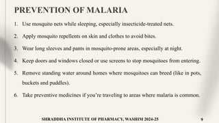 MALARIA Introduction Power point presentations in detail | PPTX