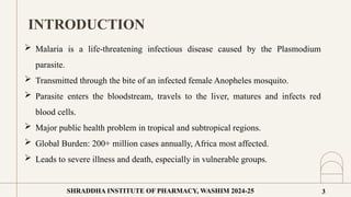 MALARIA Introduction Power point presentations in detail | PPT