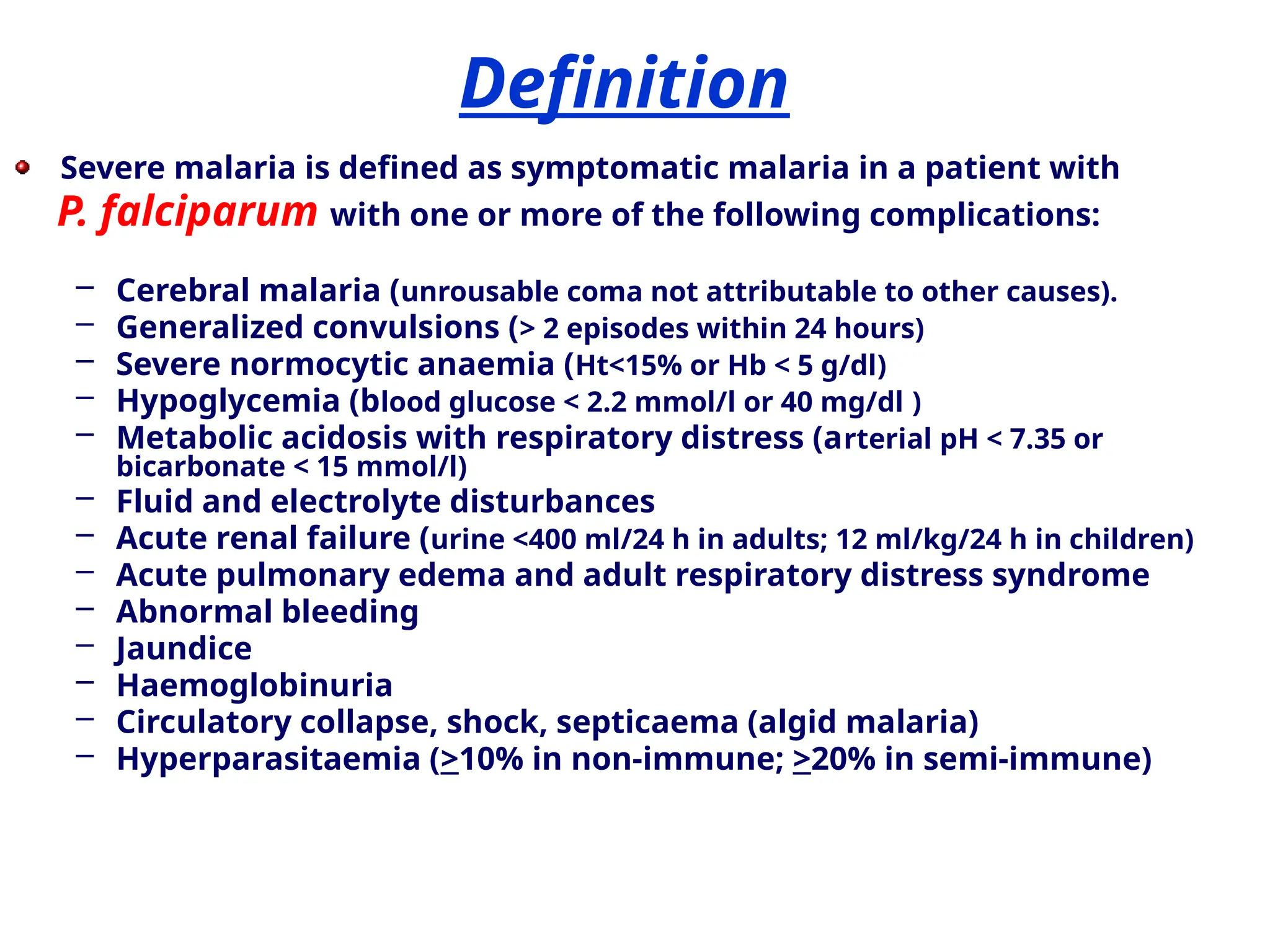 Malaria- Seasonal disease-Pharmacology . | PPTX