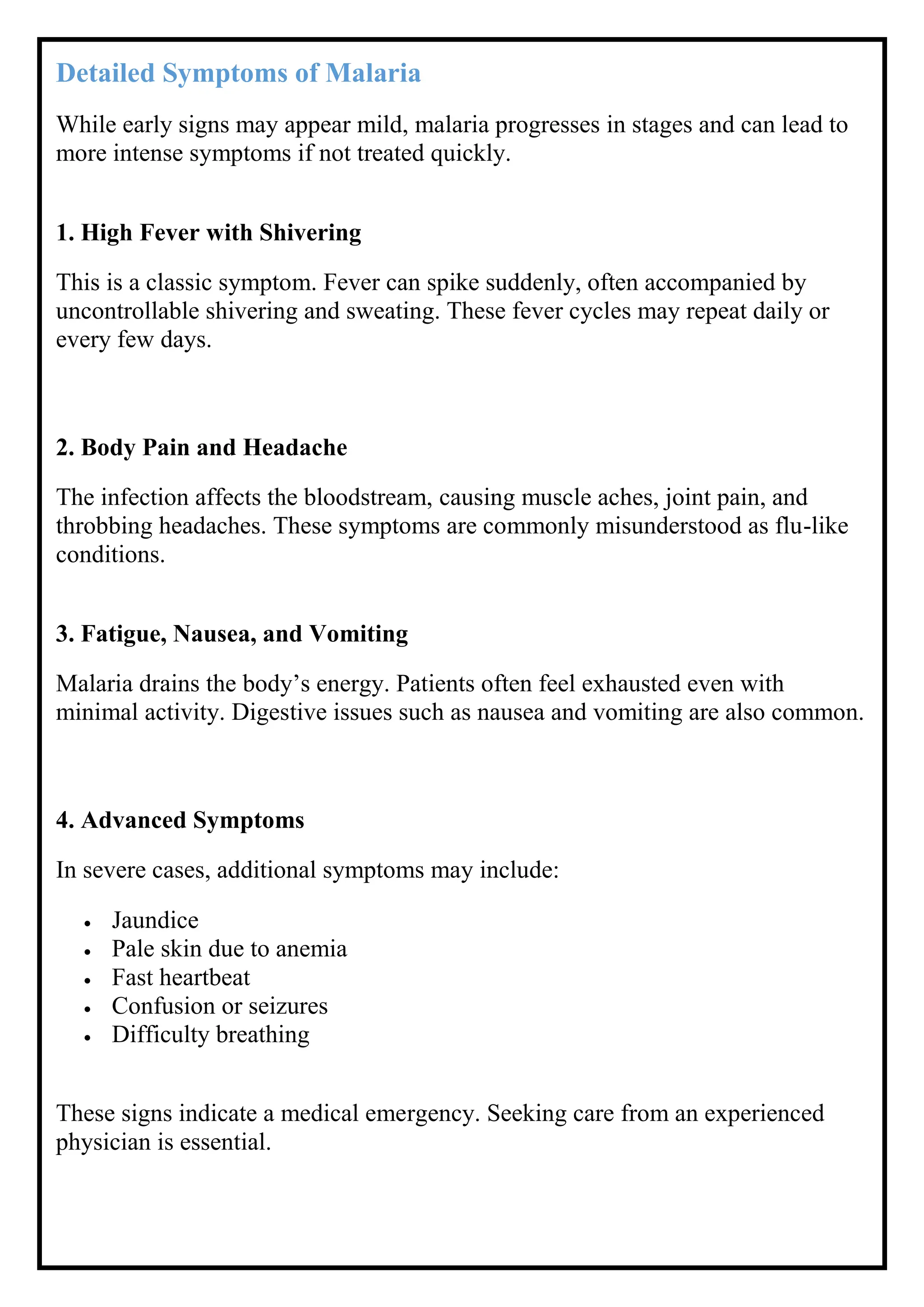 Malaria Awareness and Prevention: A Comprehensive Guide | PDF