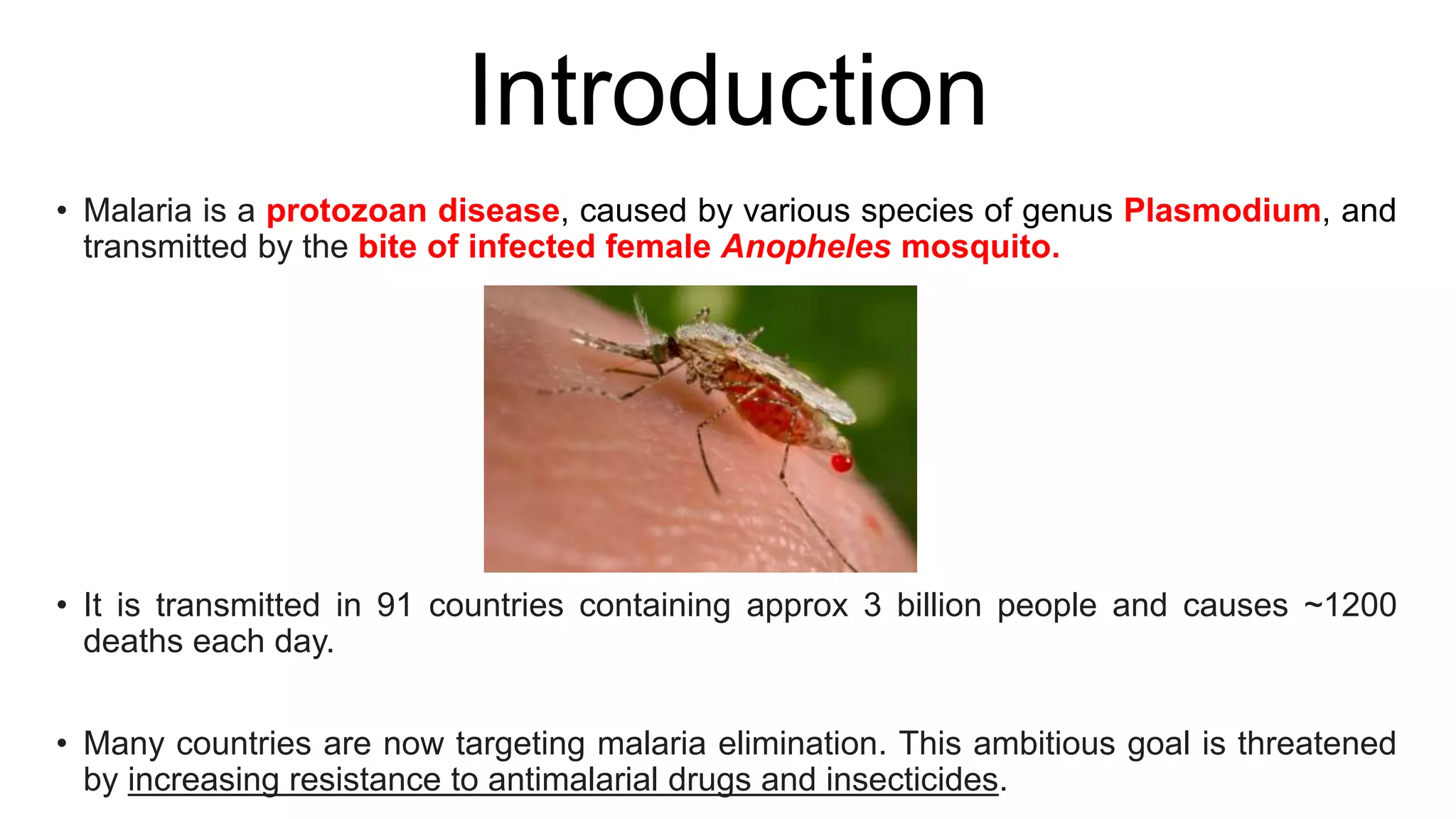 Malaria in India | PPT