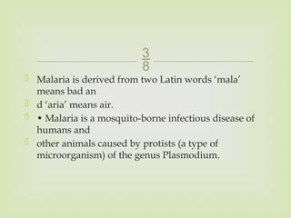 MALARIA by bs nursing community health.pptx