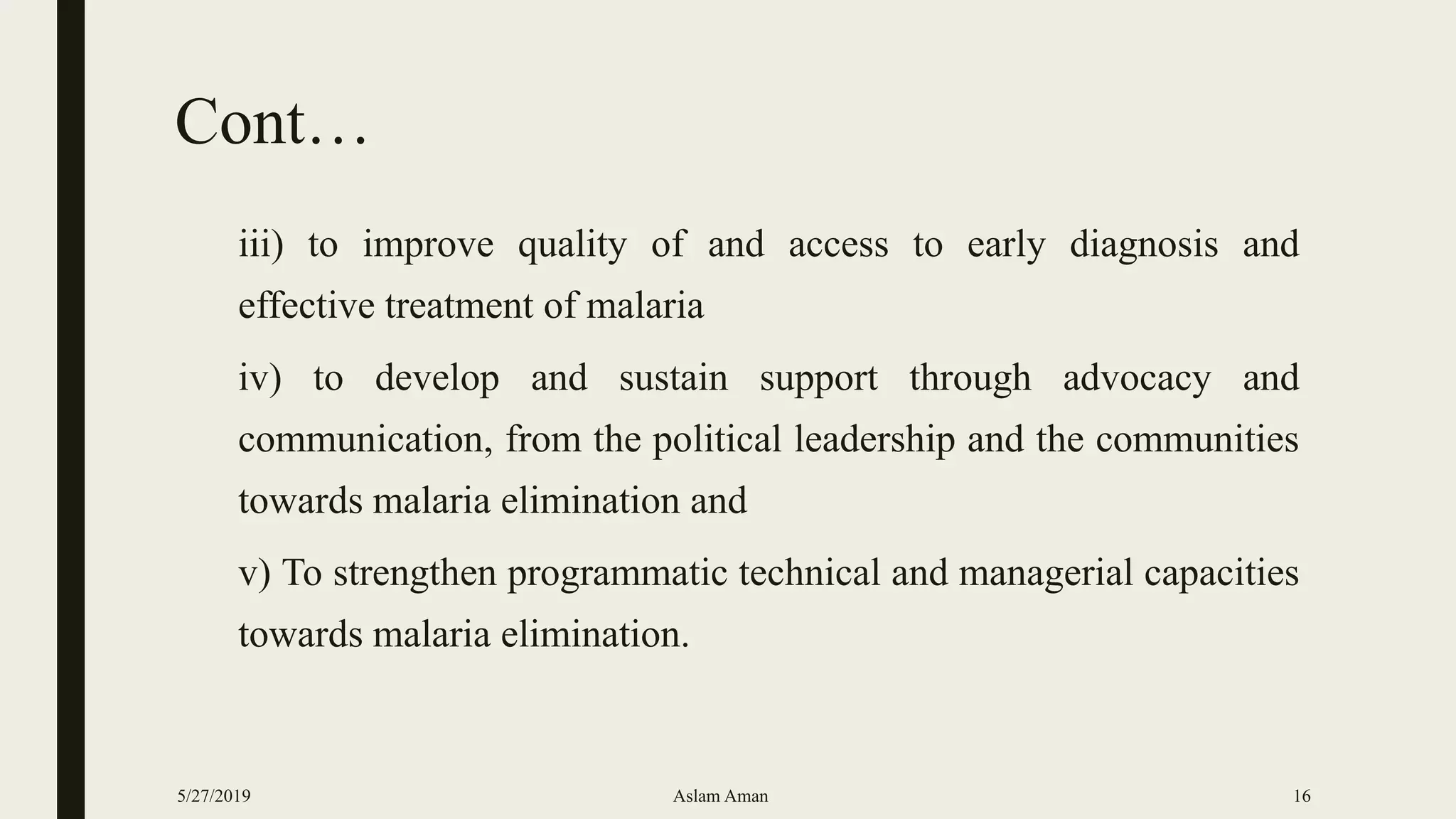 Malaria Control Program in Nepal | PDF