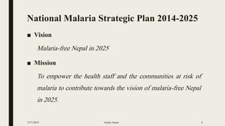 Malaria Control Program in Nepal | PDF