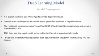 Malaria Detection Deep Learning Models.pptx