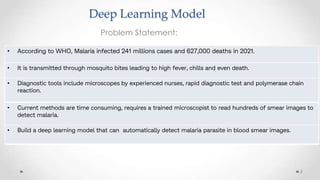 Malaria Detection Deep Learning Models.pptx
