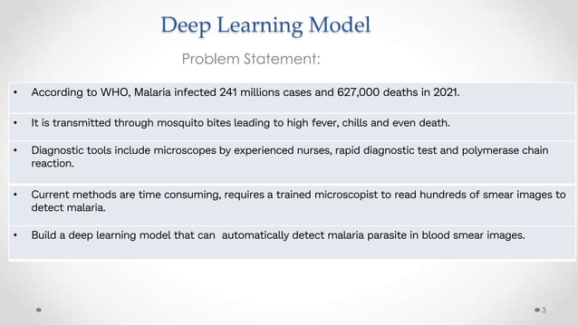 Malaria Detection Deep Learning Models.pptx