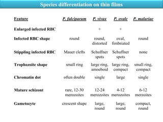 Malaria diagnosis methods | PPT