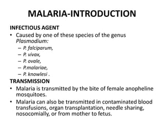 Malaria by Dr.Sabu Augustine | PPTX