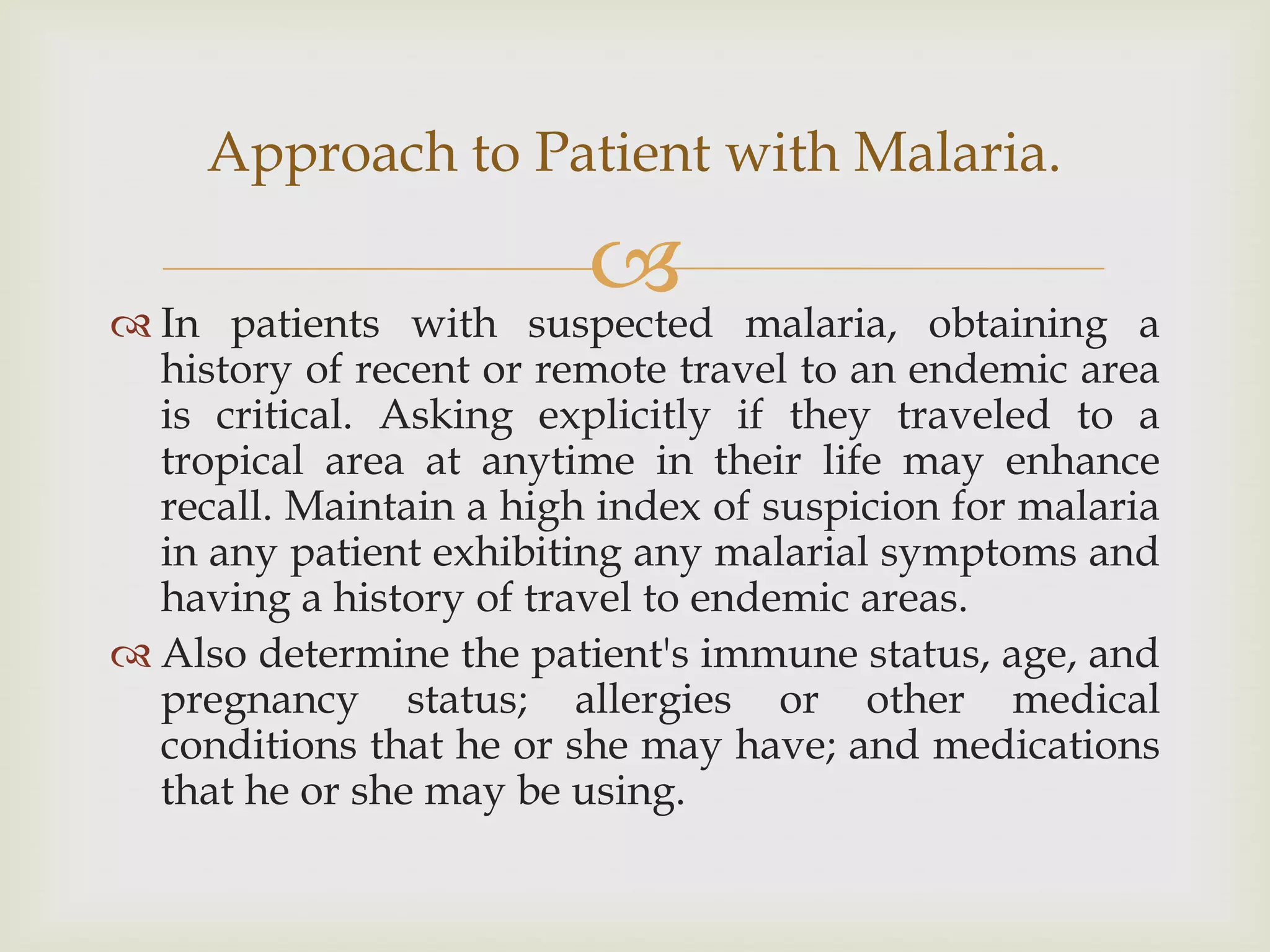 Malaria | PPTX