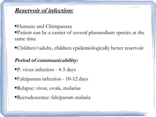 Malaria history and present | PPT