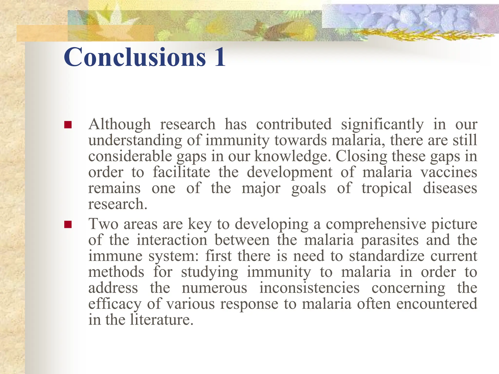 Introduction to malaria immunopathogenesis.ppt