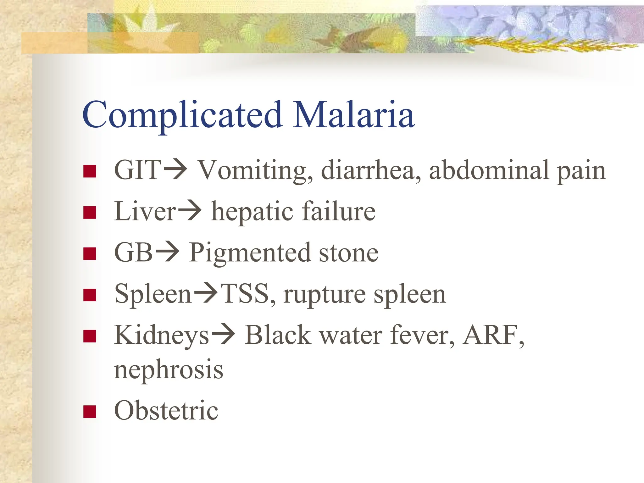 Introduction to malaria immunopathogenesis.ppt