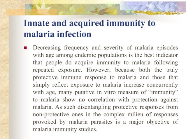 Introduction to malaria immunopathogenesis.ppt