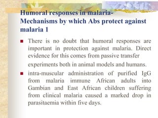 Introduction to malaria immunopathogenesis.ppt