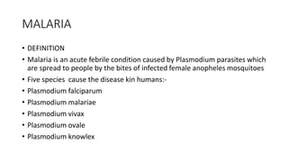 MALARIA IN CHILDREN IN PEDIATRICS .pptx