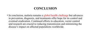 MALARIA INFECTION new powerpoint presentation | PPTX | Infectious ...