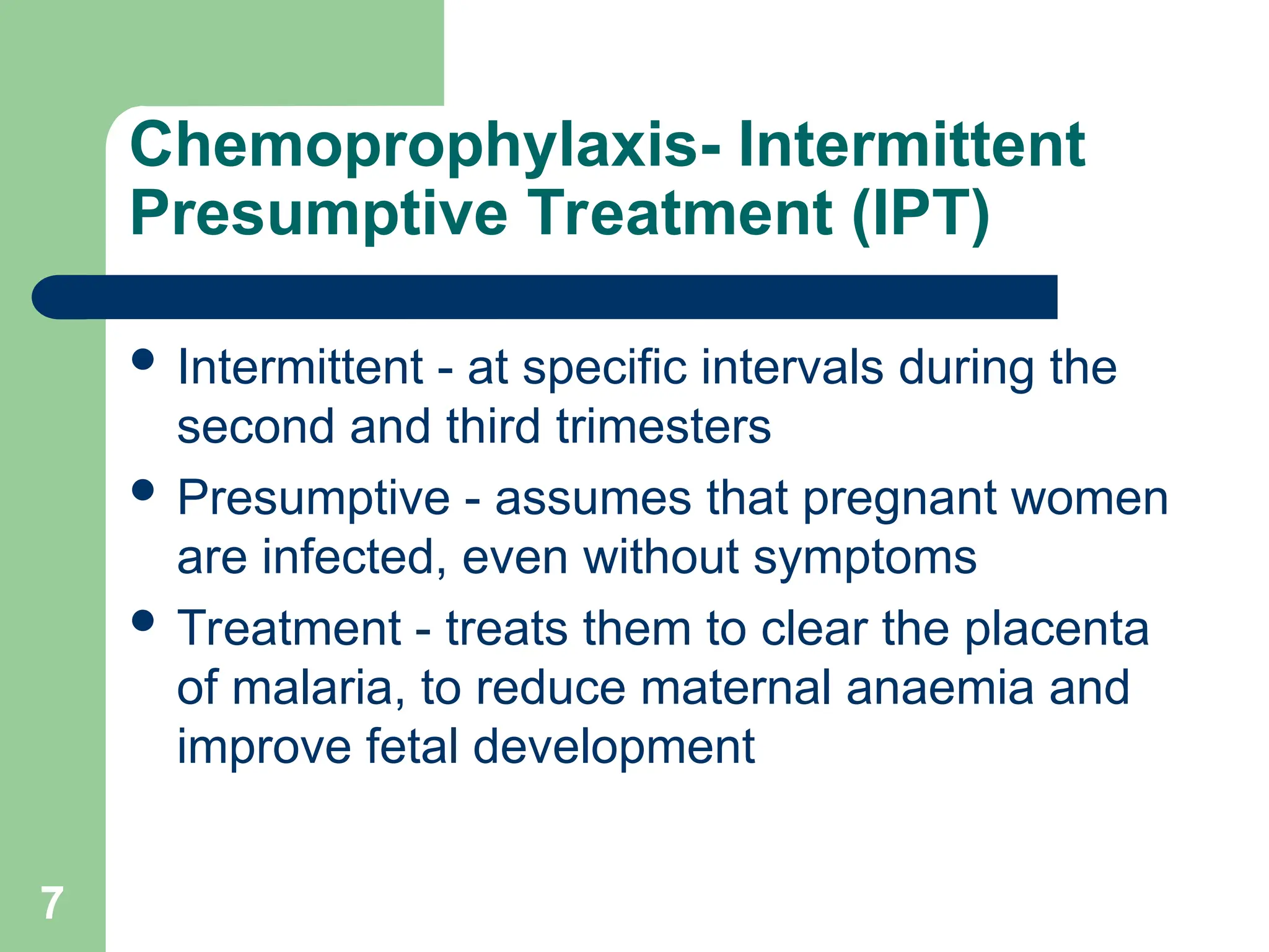 Malaria in Pregnancy.ppt. . | PPT